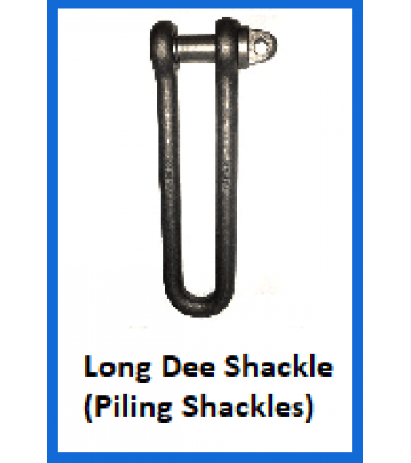 Long Dee Shackles | Piling Shackles | Rope Services Direct