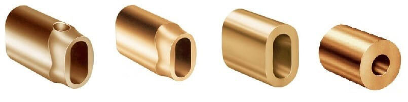 Copper Ferrules | Wire Copper Ferrules Ropes - Rope Services Direct