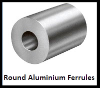 Aluminium Ferrules | Wire Aluminium Rope Ferrule - Rope Services Direct