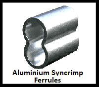Aluminium Ferrules | Wire Aluminium Rope Ferrule - Rope Services Direct