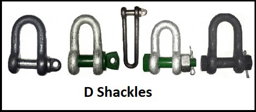 Lifting Shackles | Buy 'D', Bow & Safety Pin Shackles for Lifting ...