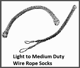 Cable Socks | Buy Cable Socks & Stockings, Wire Pulling Grips - Rope ...