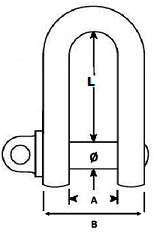 Lifting Shackles | Buy 'D', Bow & Safety Pin Lifting Shackles