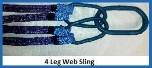 Multi Leg Slings | Buy 2-Leg & 3-Leg Slings | 4 Leg Web Sling | RSD UK