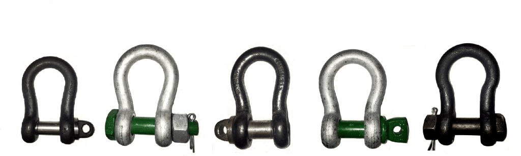 Safety Bolt Alloy Bow Shackle | Shackles | Slings | Rope Services Direct