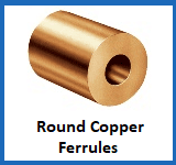 Copper Ferrules | Wire Rope Ferrules | Rope Services Direct