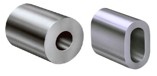 Stainless Steel Ferrules | Wire Rope Ferrule | Rope Services Direct ...