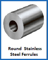 Stainless Steel Ferrules | Wire Rope Ferrule | Rope Services Direct ...