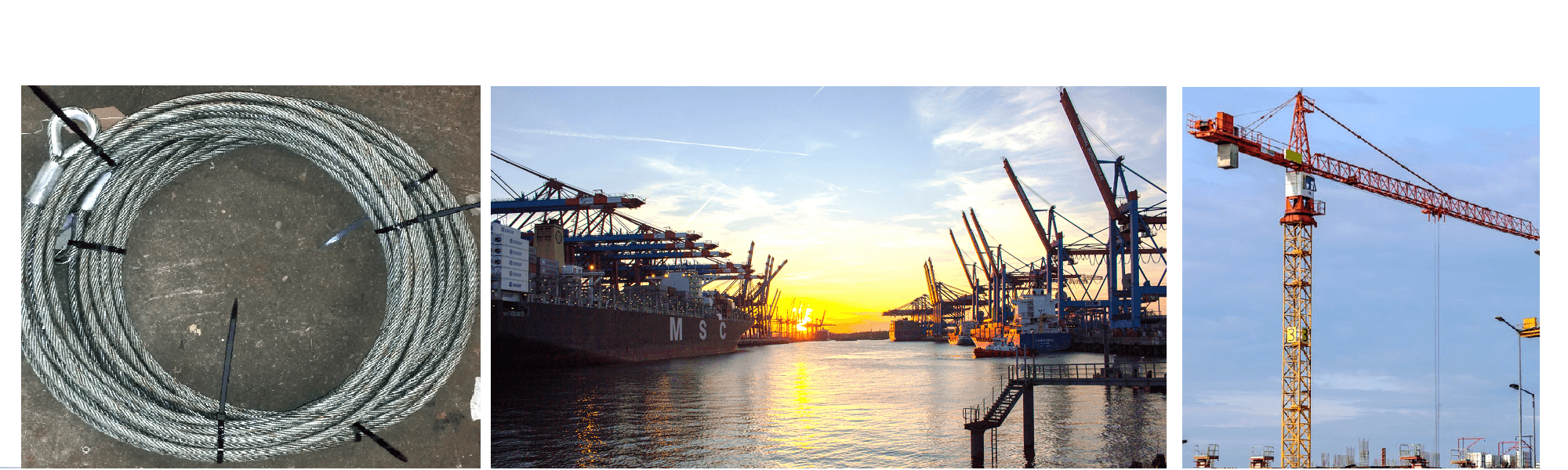 Crane Ropes | Buy Steel Wire Rope for Cranes & Hoists | RSD UK